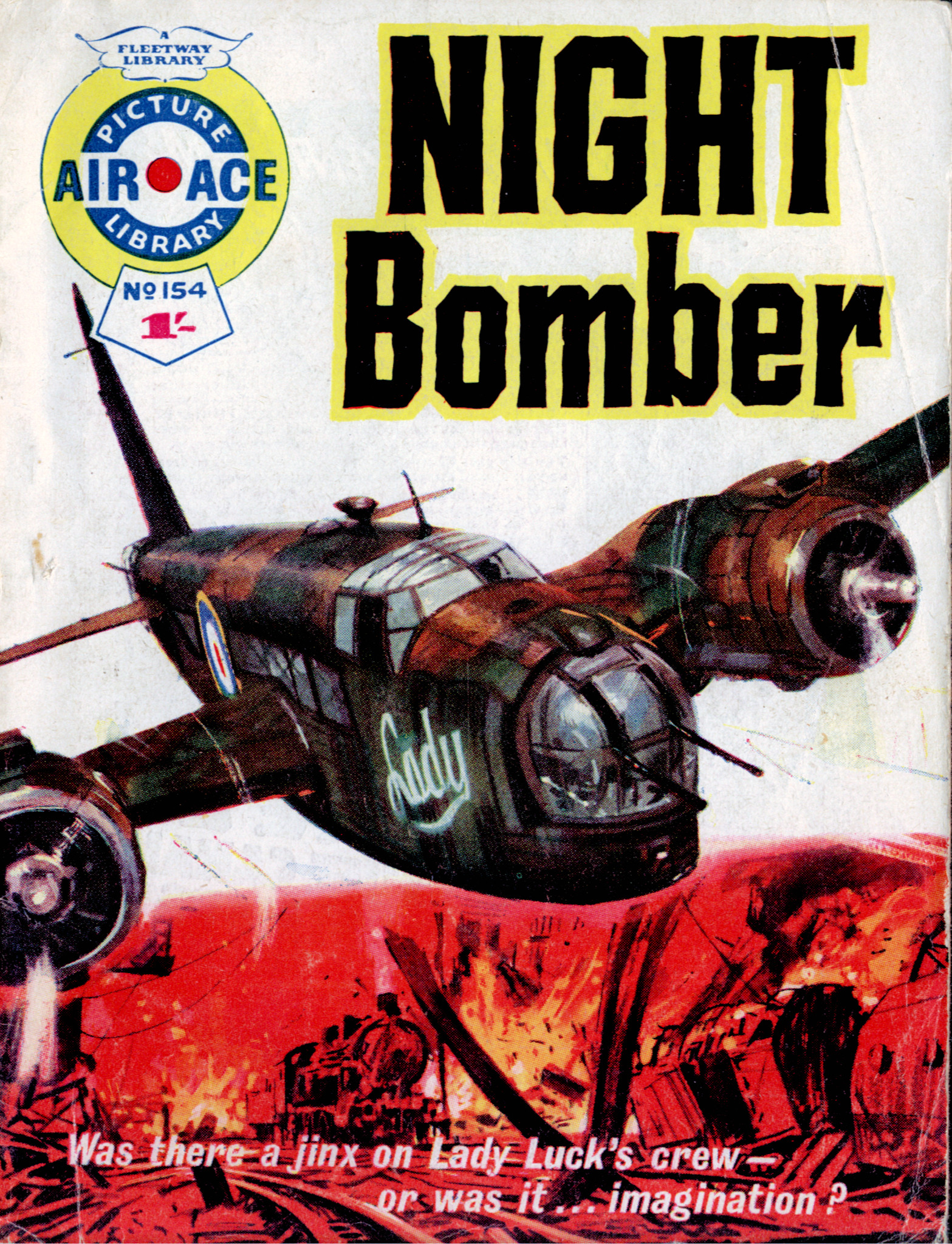 Flipbook Comics: Air Ace Picture Library - Night Bomber