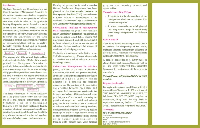 [MTC Global] Fwd: FDP Invitation -reg [ Institutional Member] | College ...