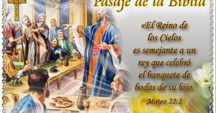Vidas Santas: Santo Evangelio según san Mateo 22:2