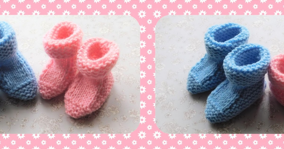 Marianna's Lazy Daisy Days: Babbity Baby Booties