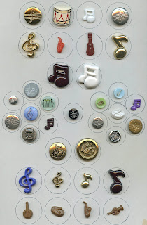 Pegs Button Blog: Music theme buttons