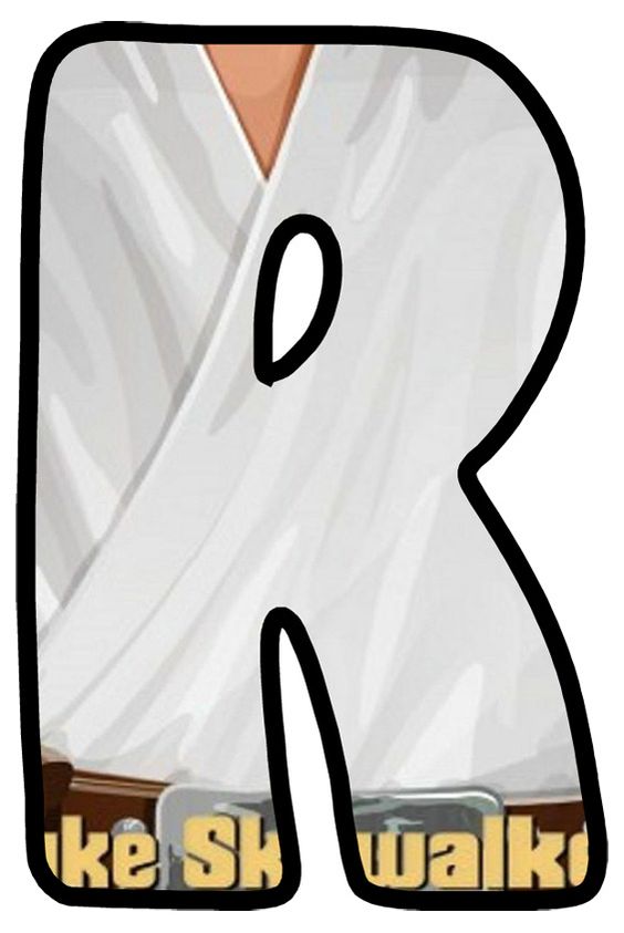 Star Wars: Abc de Luke Skywalker. Luke Skywalker Abc. - Oh my Alfabetos!