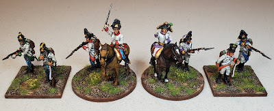 Victrix Napoleonic Austrian Mounted Commanders and Skirmishing Infantry ...