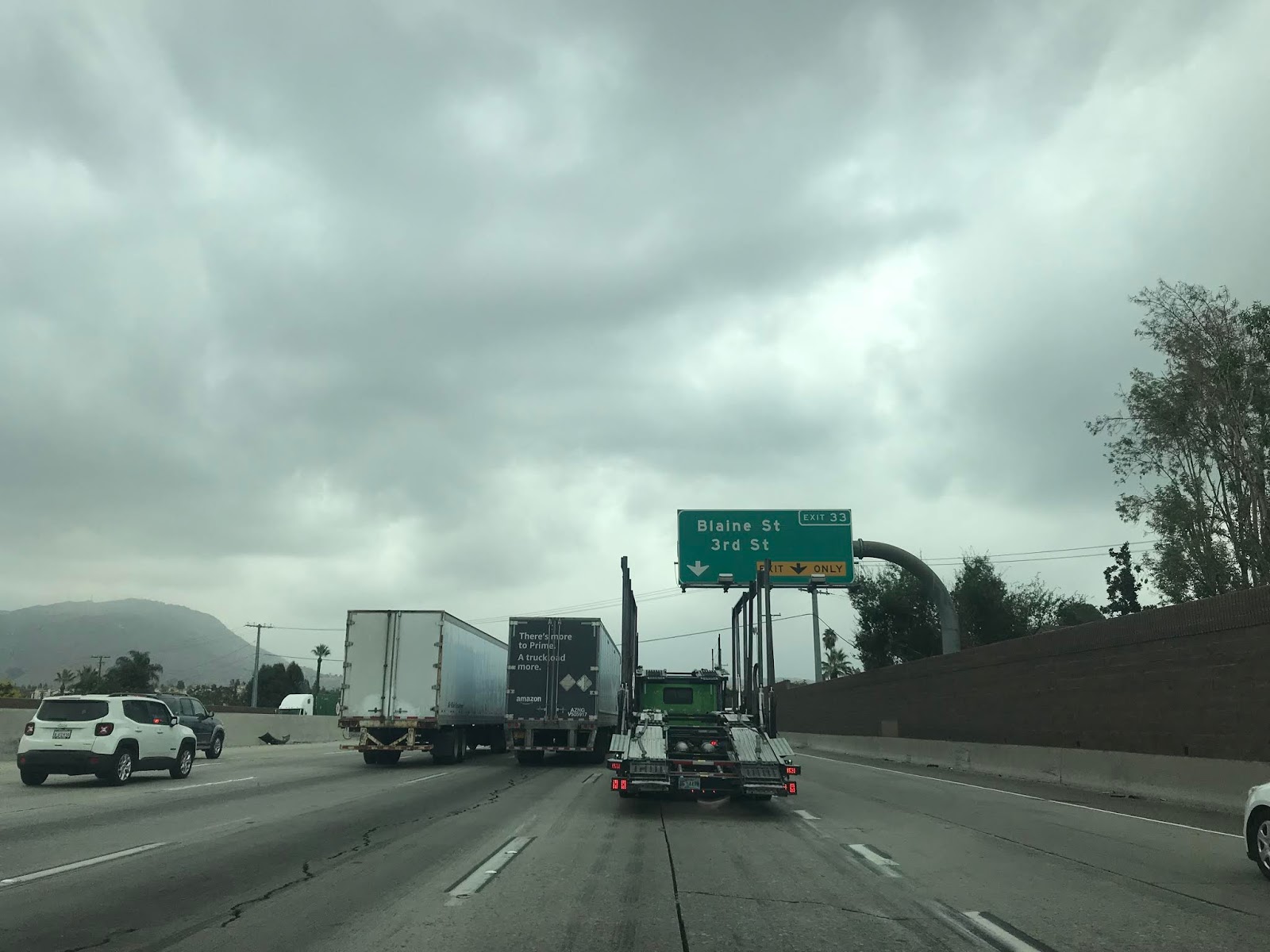 Interstate 215/former Interstate-15 East and California State Route 194