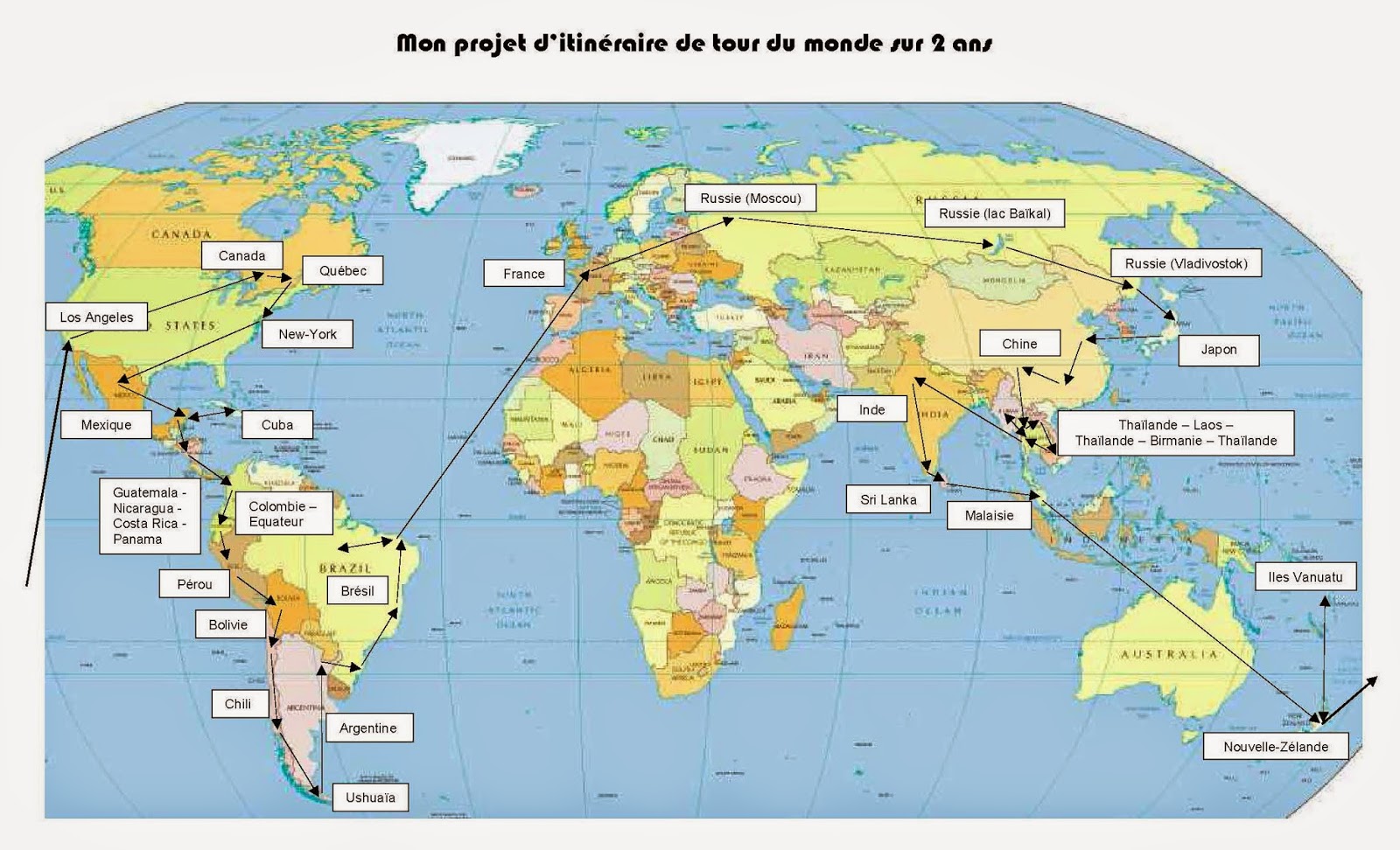 Un site web ou une appli avec une carte des tours du monde en cours?
