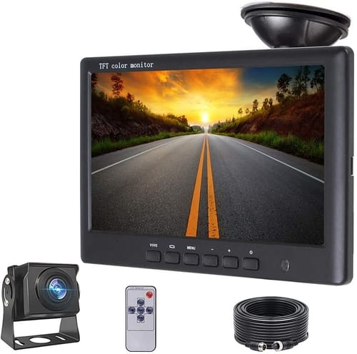 Review OYT Car Backup Camera Kit LCD Rear View Monitor