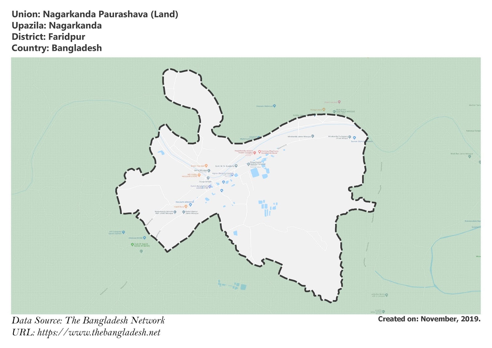 Nagarkanda Paurashava, Faridpur