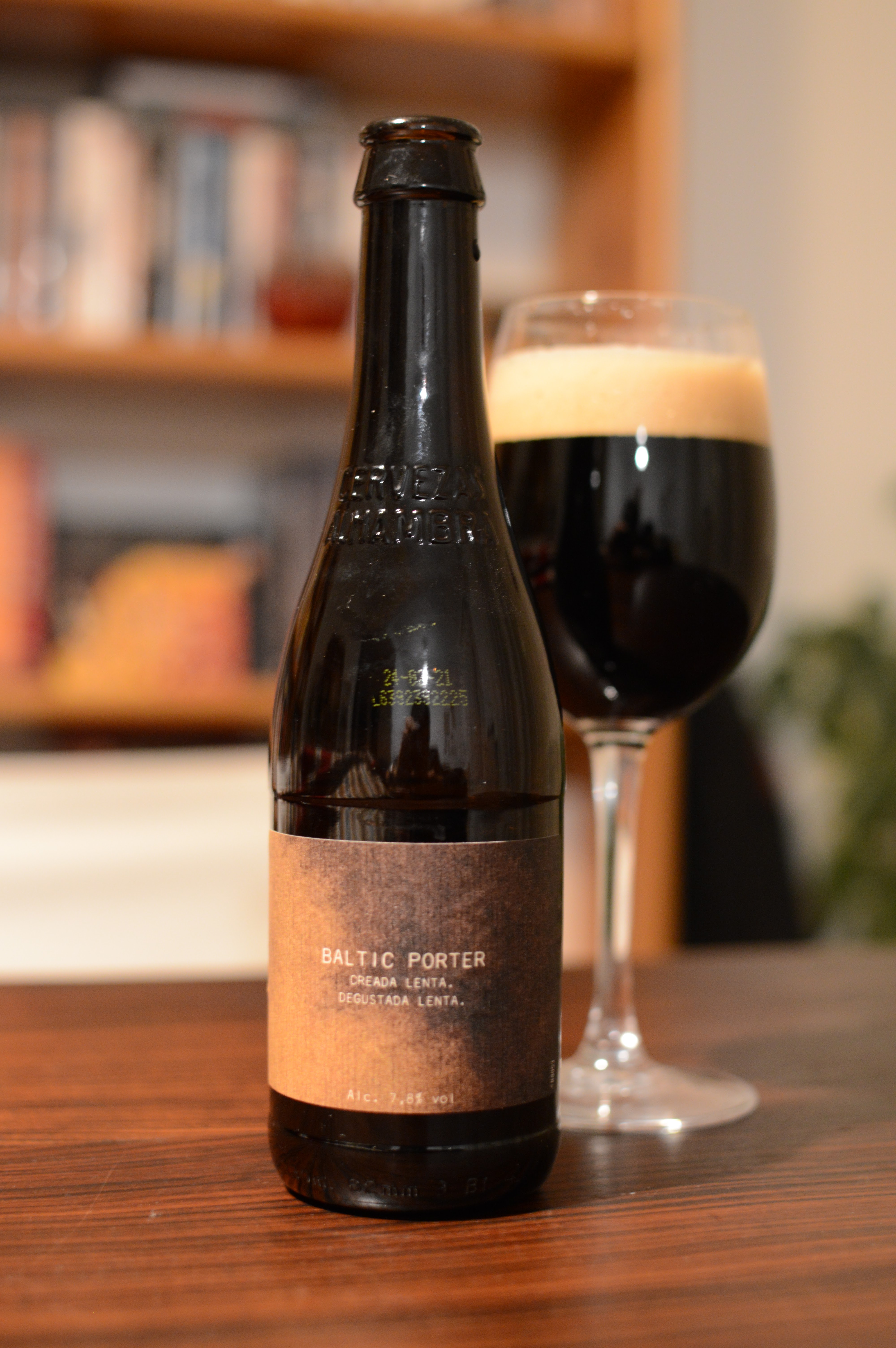 Hipos Urinatum, blog de cervezas: Alhambra Baltic Porter