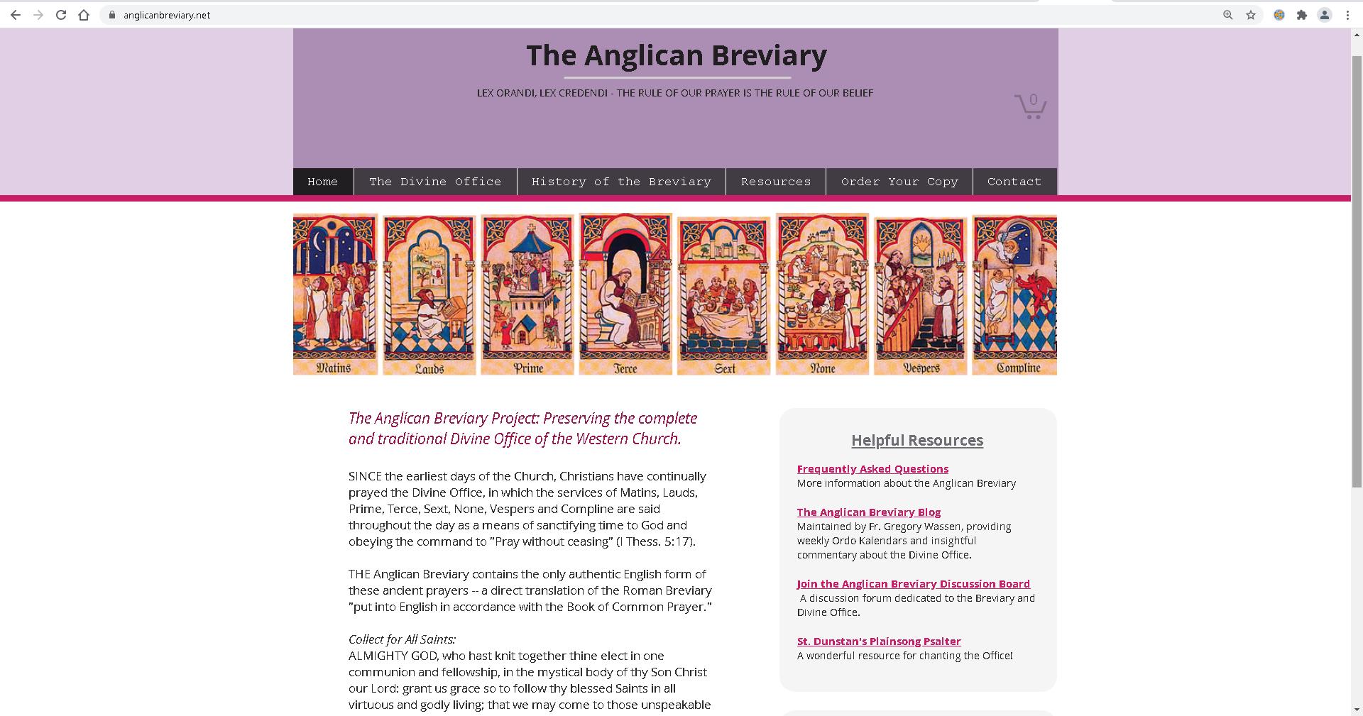Anglicanism - Resources 2021