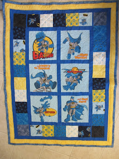 Quilters Workshop: Batman-Themed Quilt
