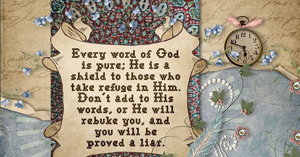 Layout for Today: Pure Word of God