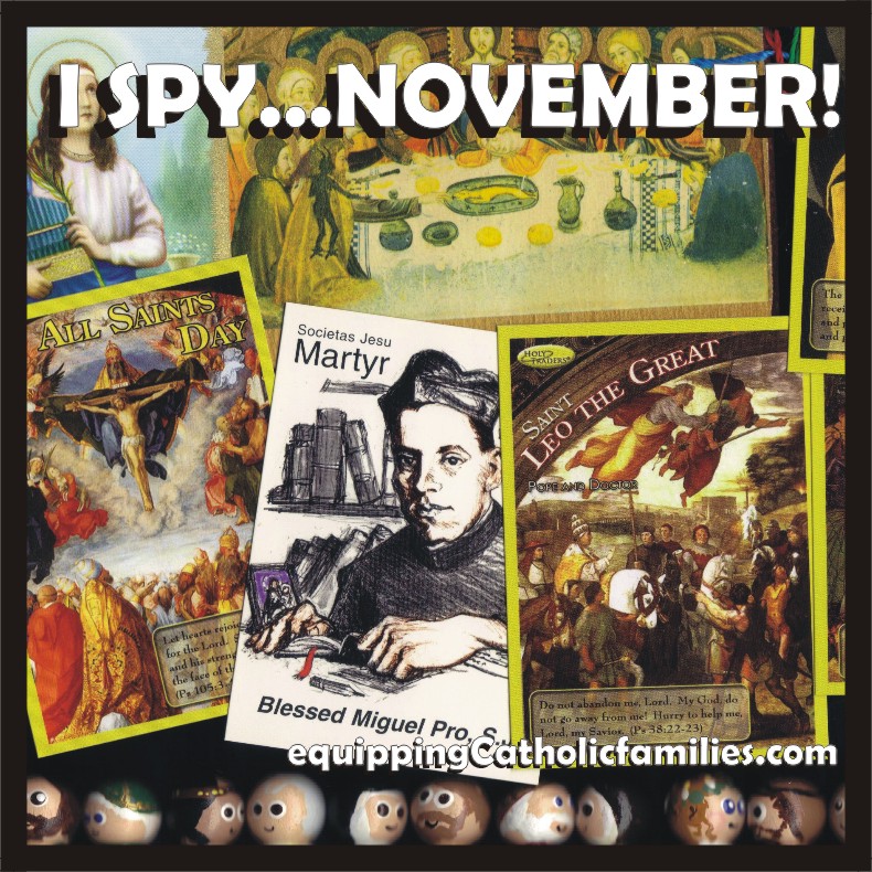 I Spy...the Saints index - Equipping Catholic Families