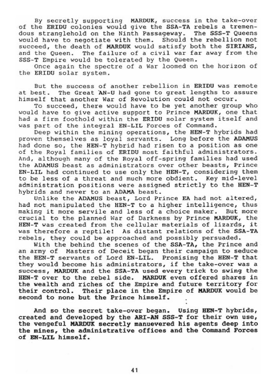 THE TERRA PAPERS By ROBERT MORNING SKY