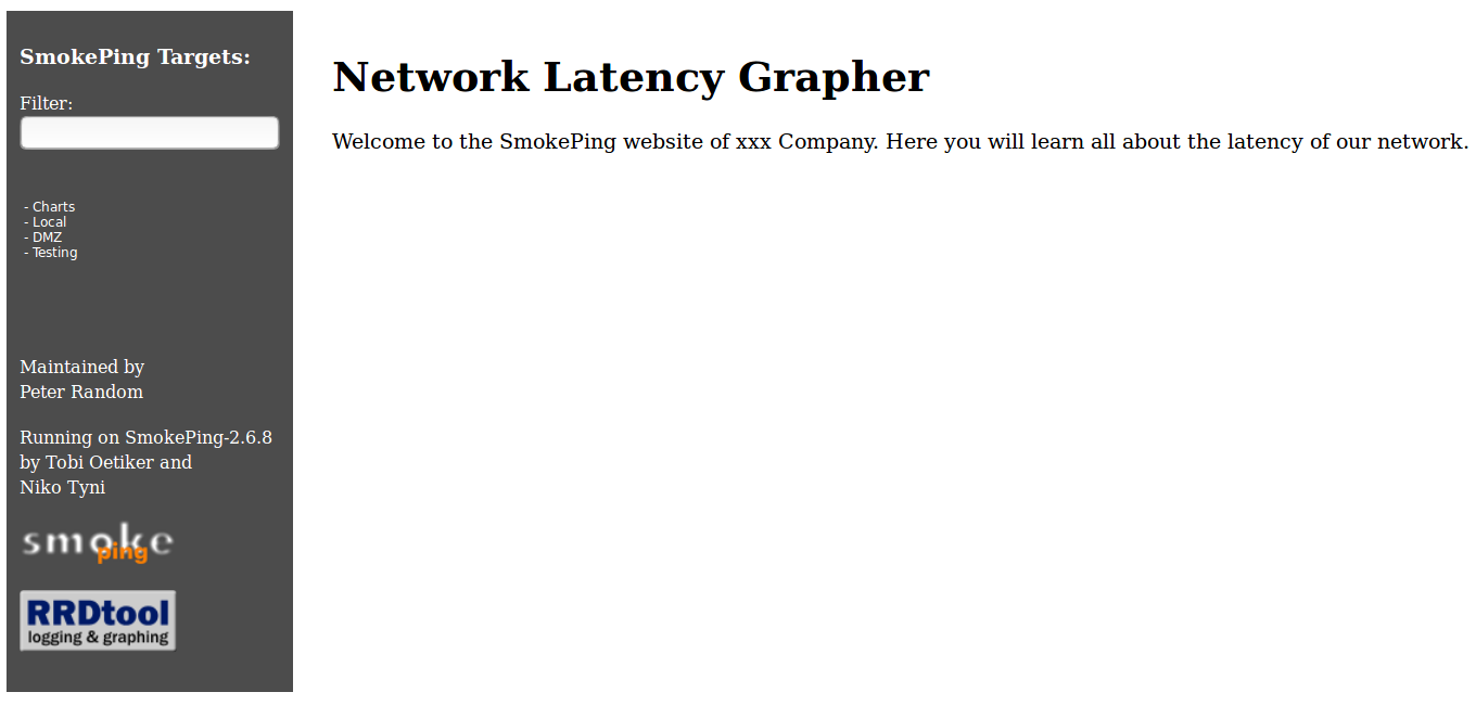 Cara menambah target pengukuran latency pada smokeping