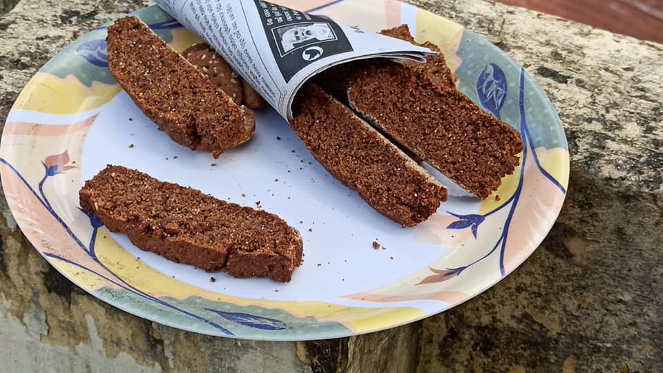 Chocolate Rusks Recipe With Whole Wheat in Airfryer