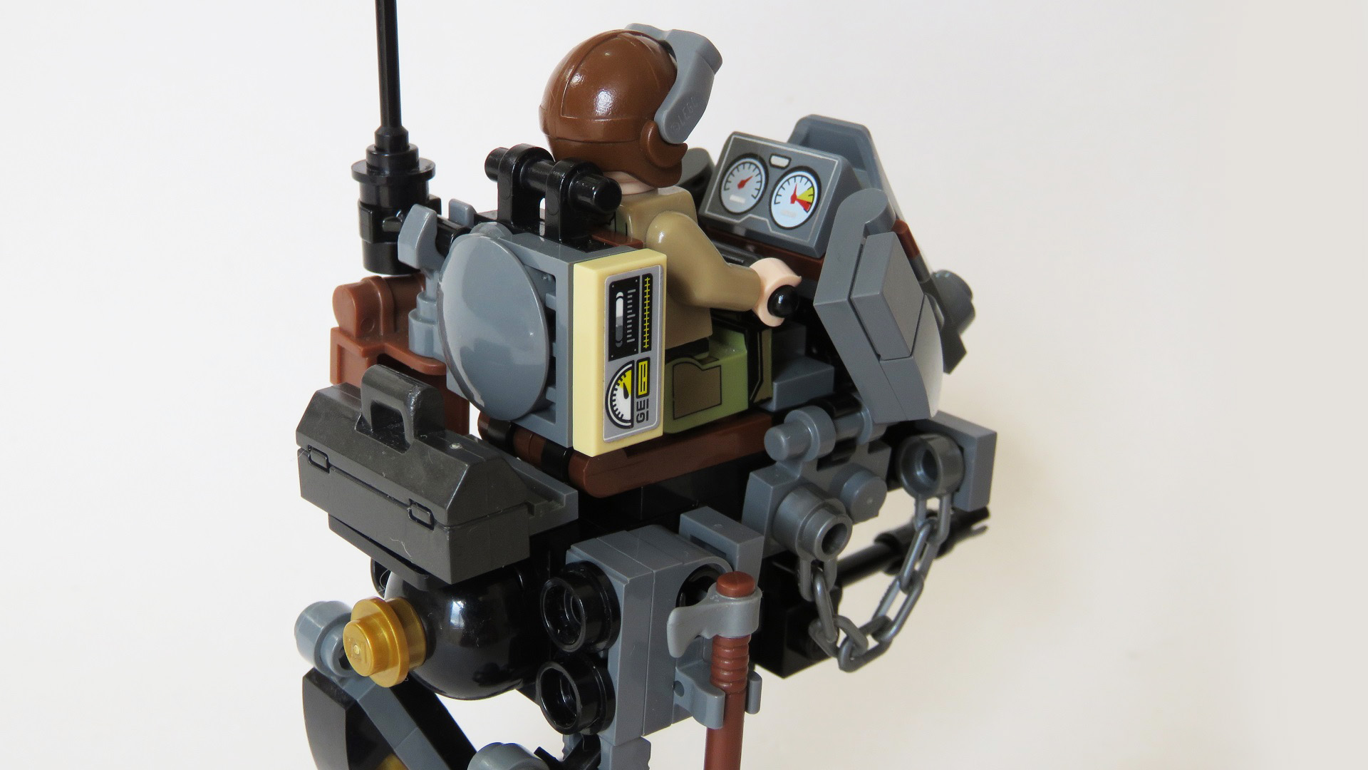 MOC ** LEGO US RECON LIGHT MECH (Little Bastard) ** RLM-01 Dieselpunk ...