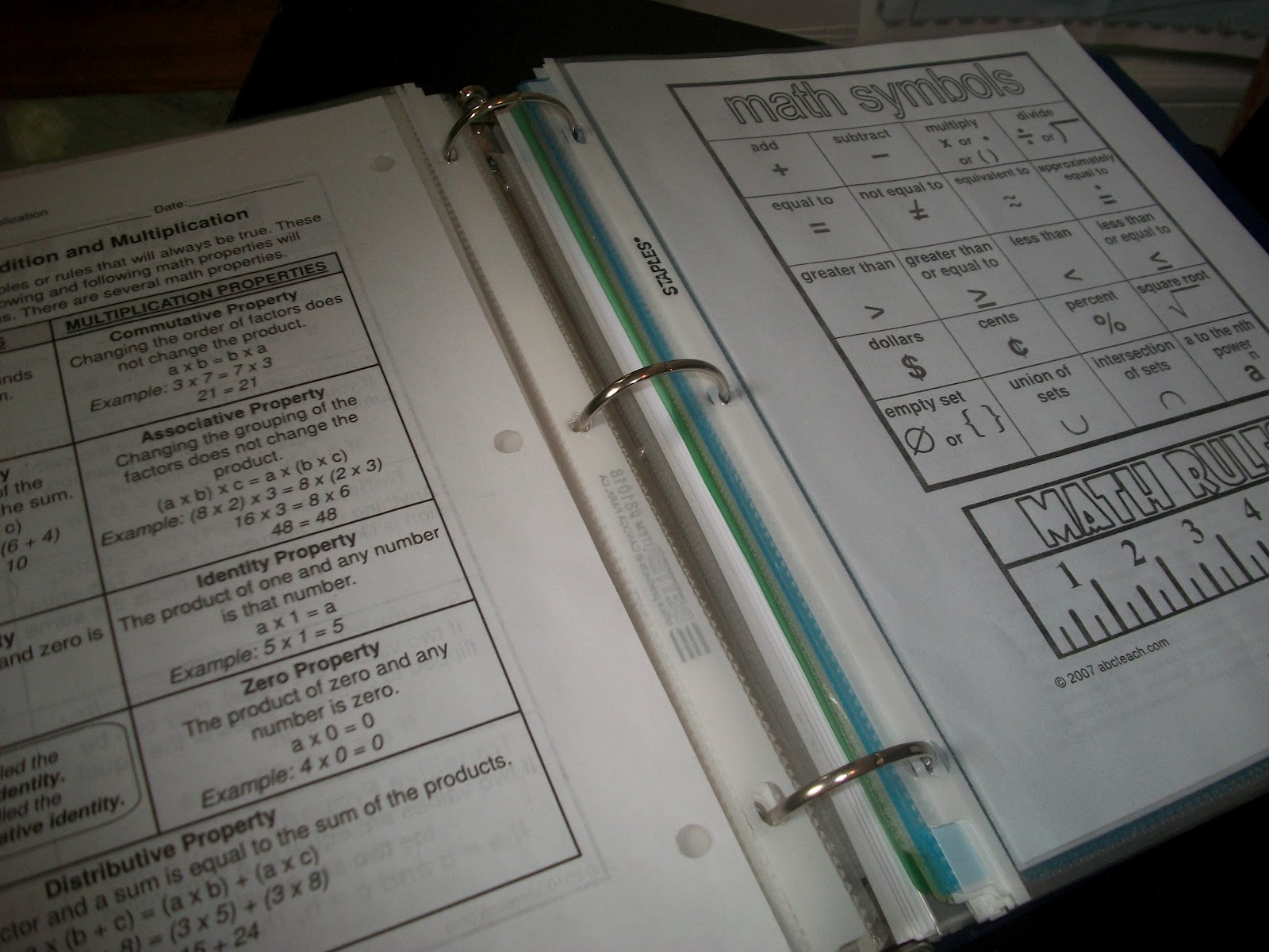 M and J in a Nutshell: Homeschooling (and tutoring) resource binder...