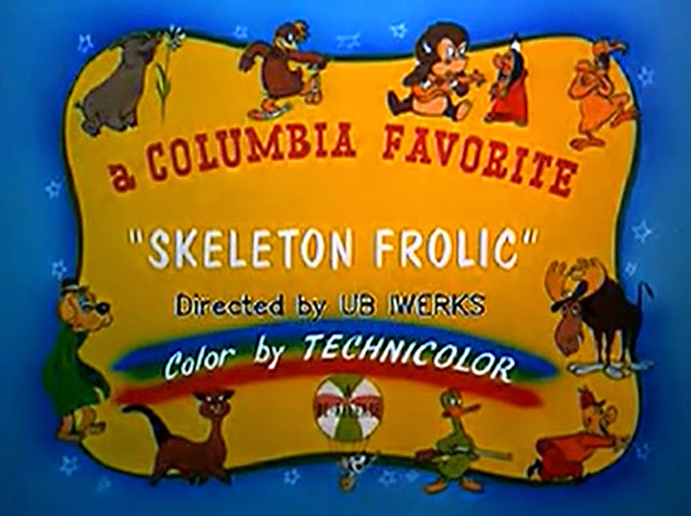 13: SKELETON FROLIC - Ub Iwerks - "A Color Rhapsody" (1937)