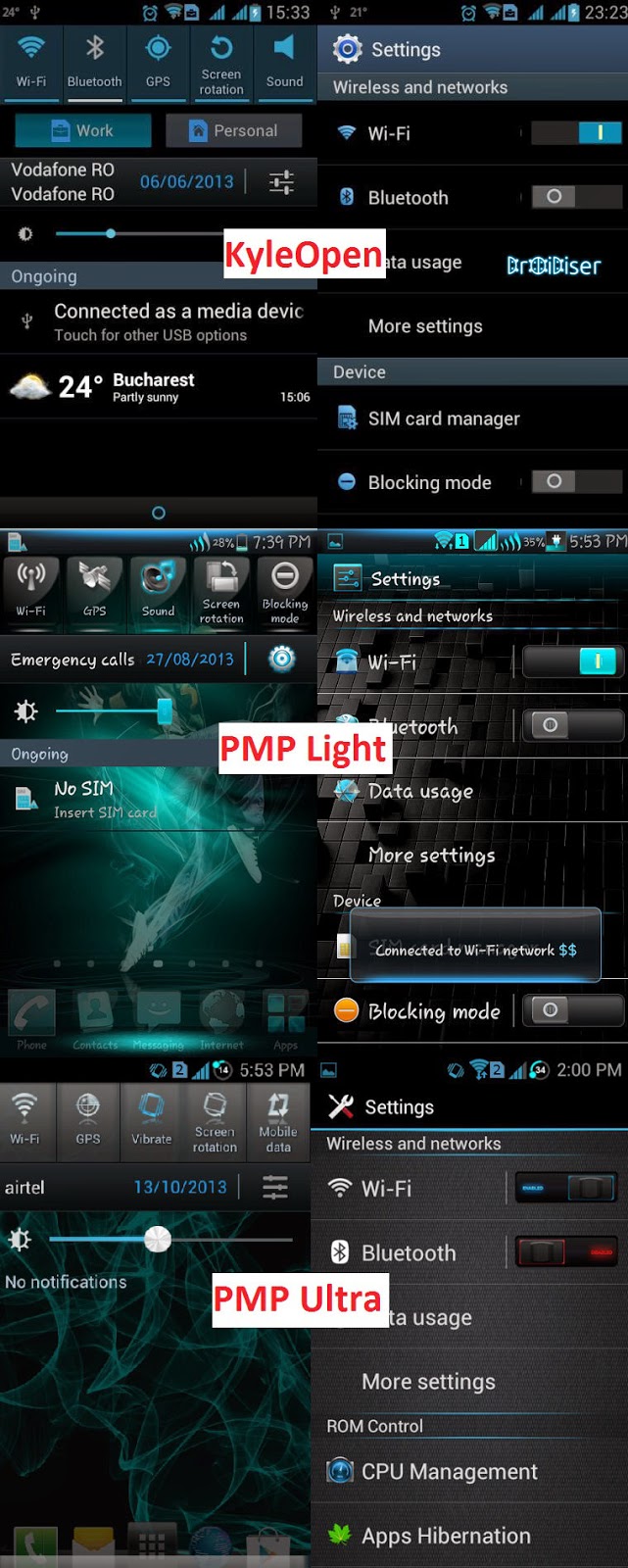 How to install custom rom on Samsung Galaxy S Duos: KyleOpen, PMP Ultra ...