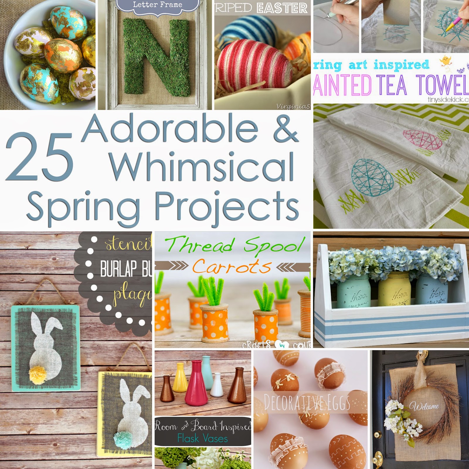 25 Adorable and Whimsical Spring Projects | Confessions of a Serial Do ...