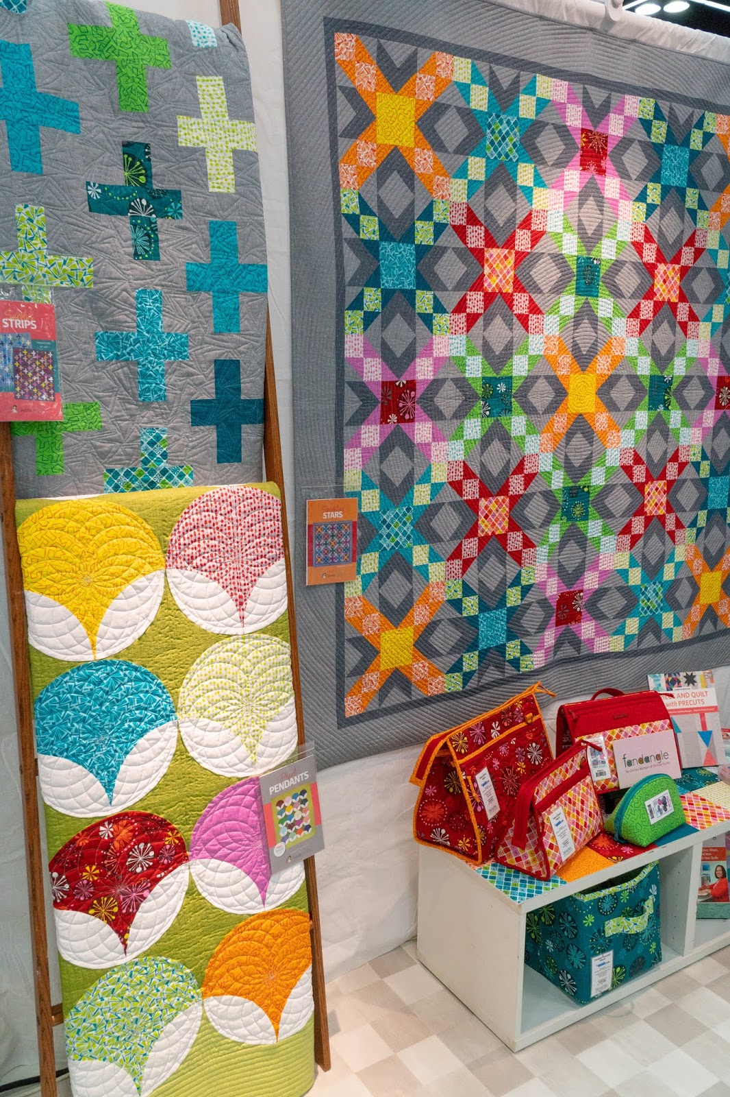 Sew in Love {with Fabric}: Quilt Market Booth Tour: Contempo Studio