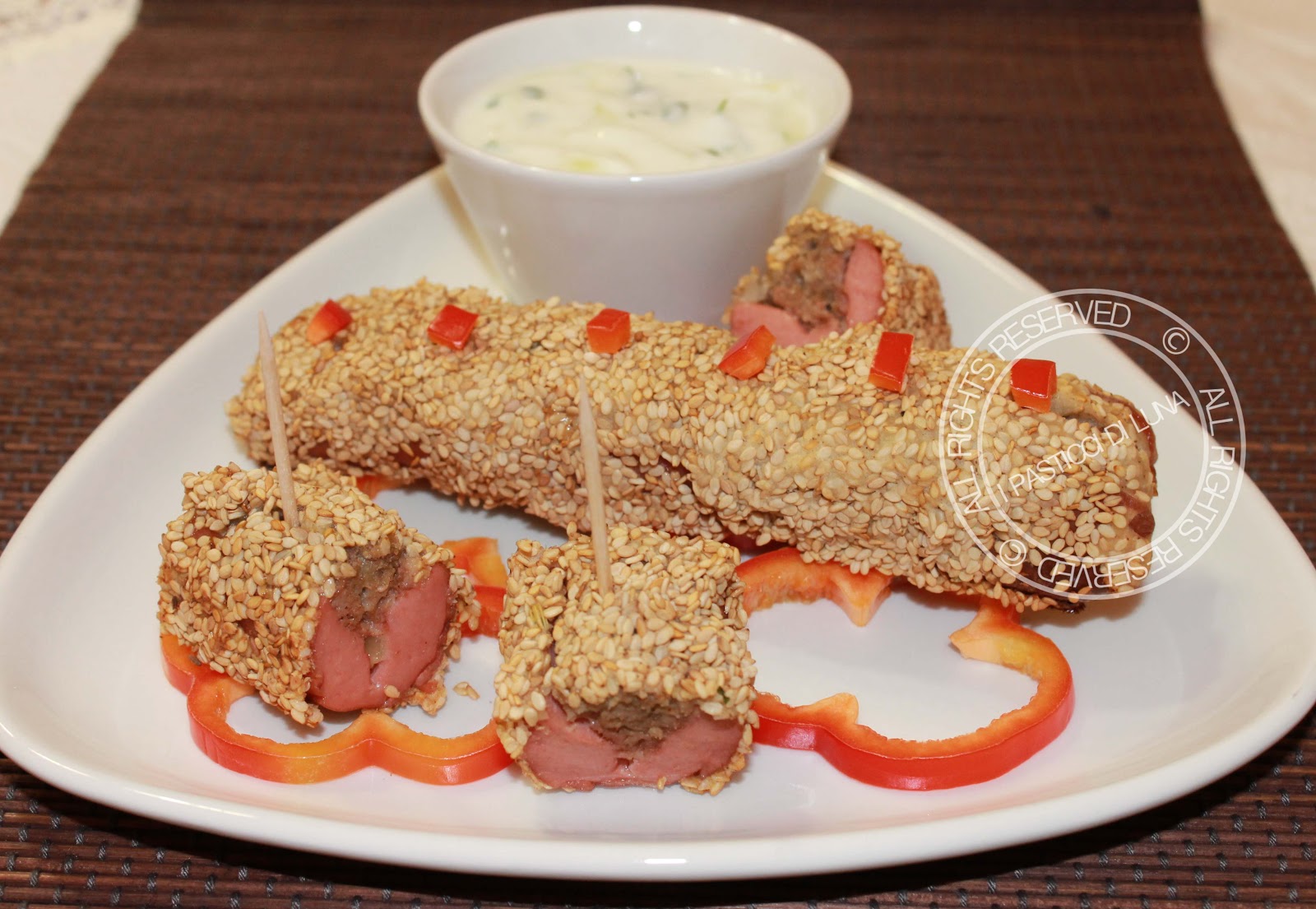 I Pasticci di Luna: Ricetta | Wurstel etnici farciti