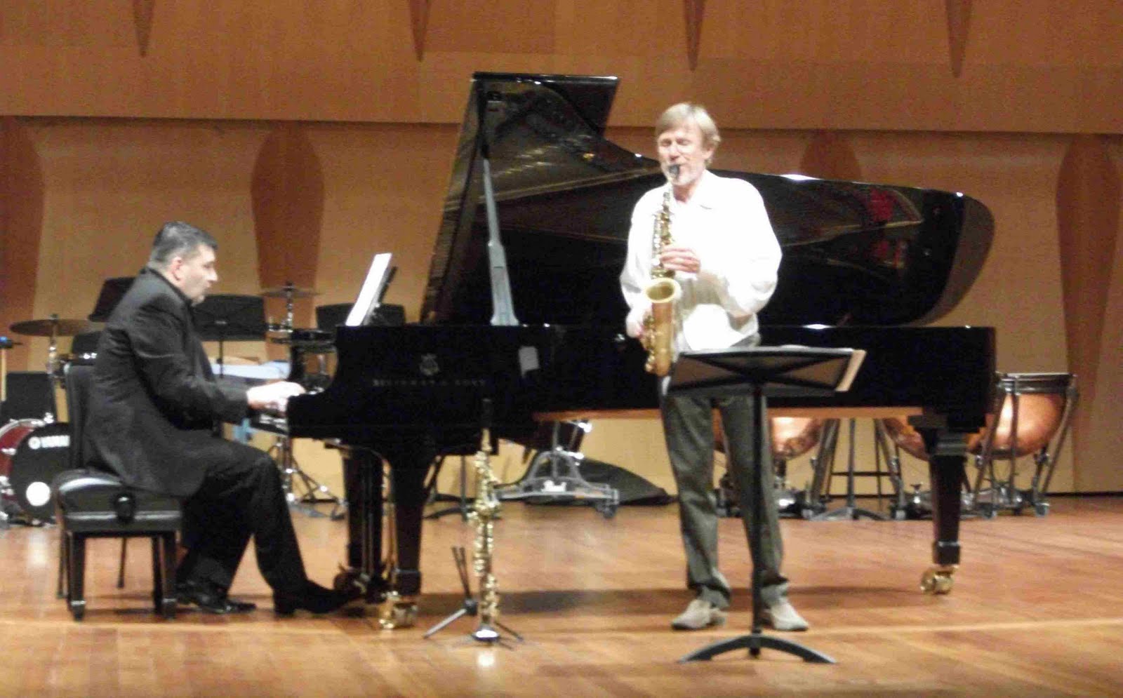 pianomania: CLAUDE DELANGLE Saxophone Recital / Review