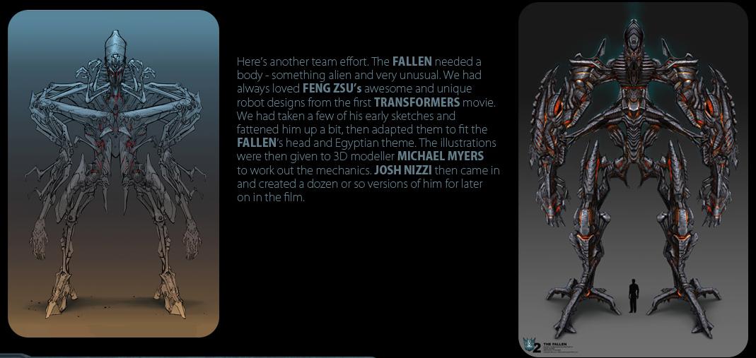 TRANSFORMERS REVENGE OF THE FALLEN Concept Art by Paul Ozzimo « Film ...