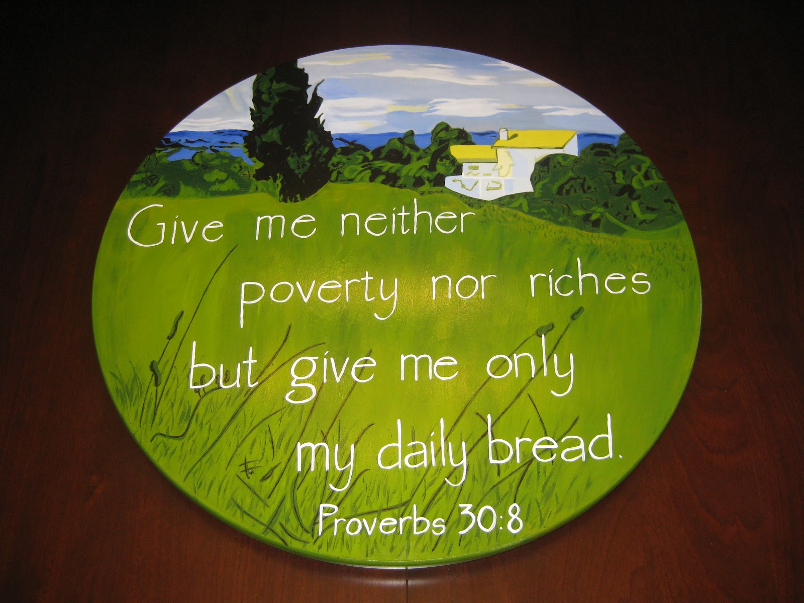 walk.: Favorite Passages: Proverbs 30:7-9