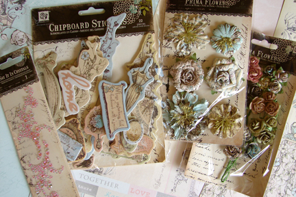 BlueMoon Scrapbooking: Prima Marketing Paper Collections