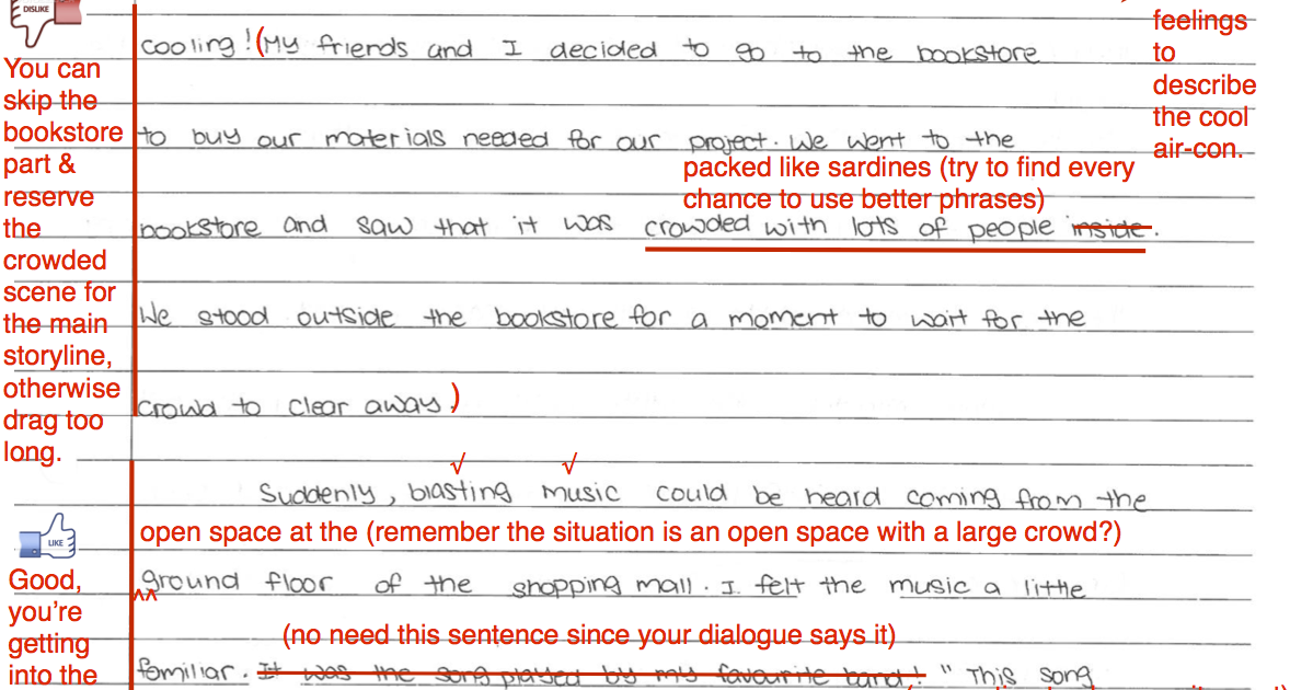 Chiang Tuition: Free Analysis of P5 and P6 Creative Writing