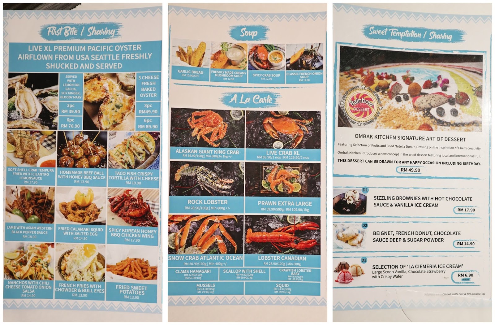 Seafood Heaven at Ombak Kitchen | Sabrina Tajudin | Malaysia Beauty ...