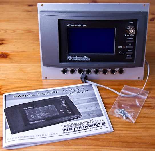 PatchPierre.Net: Doepfer A-197-2 / Velleman VPS10 Oscilloscope Kit