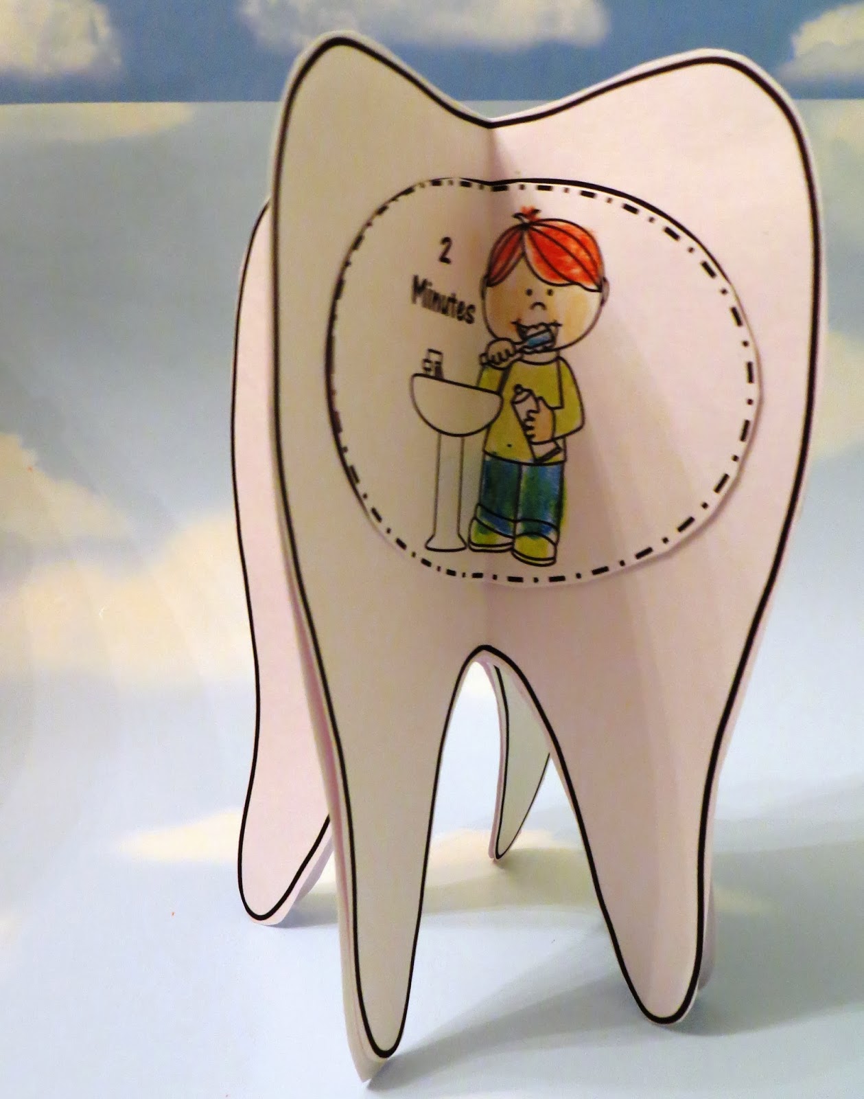Sweet Tea Classroom Dental Health Craft A 3D Tooth Brushing sweet-tea-classroom-dental-health-craft-a-3d-tooth-brushing