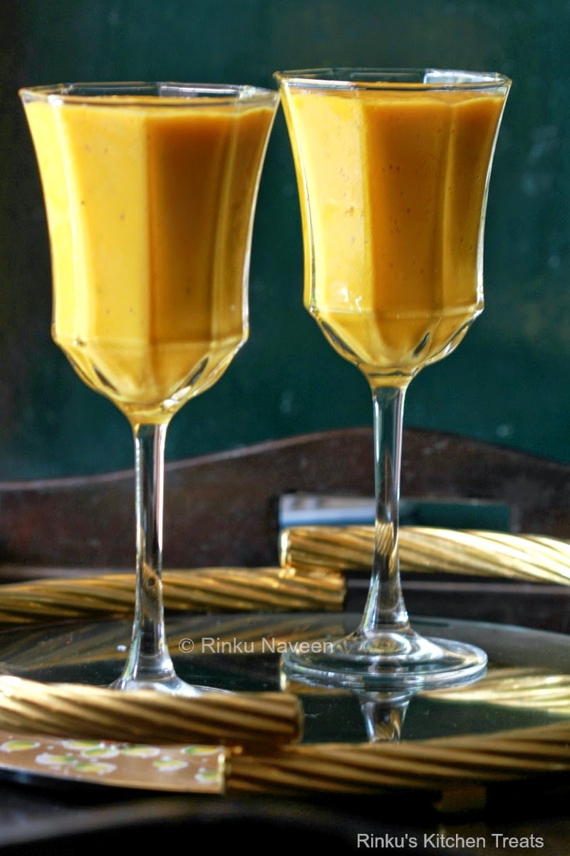 My Food Treats: Mango Lassi - Indian Summer Drink