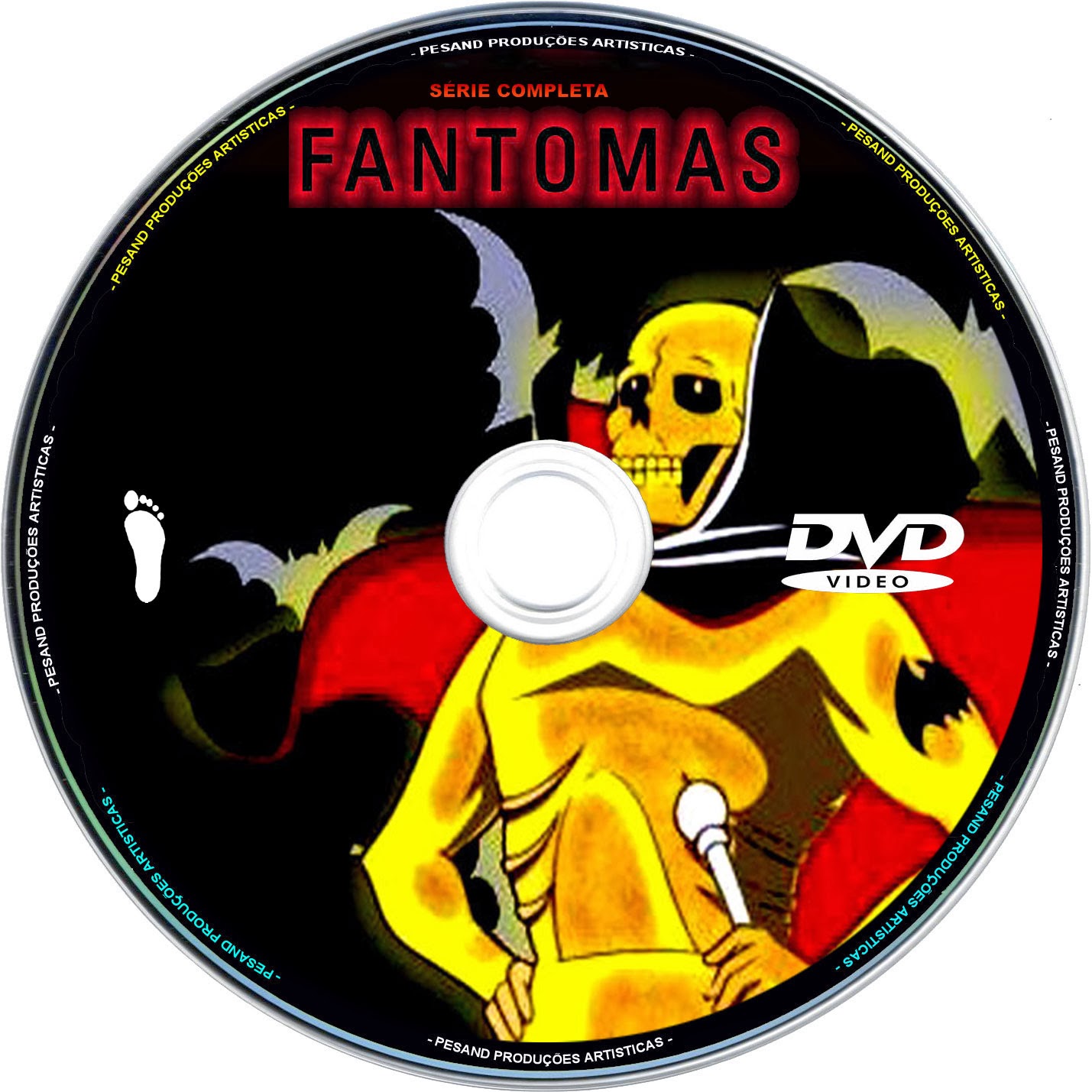 CAPAS EM SÉRIE: CAPAS DVD FANTOMAS