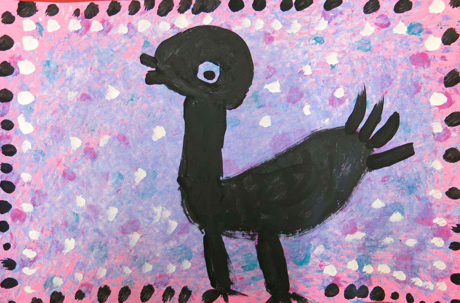 Cassie Stephens: In the Art Room: First Grade Bebo Birds!