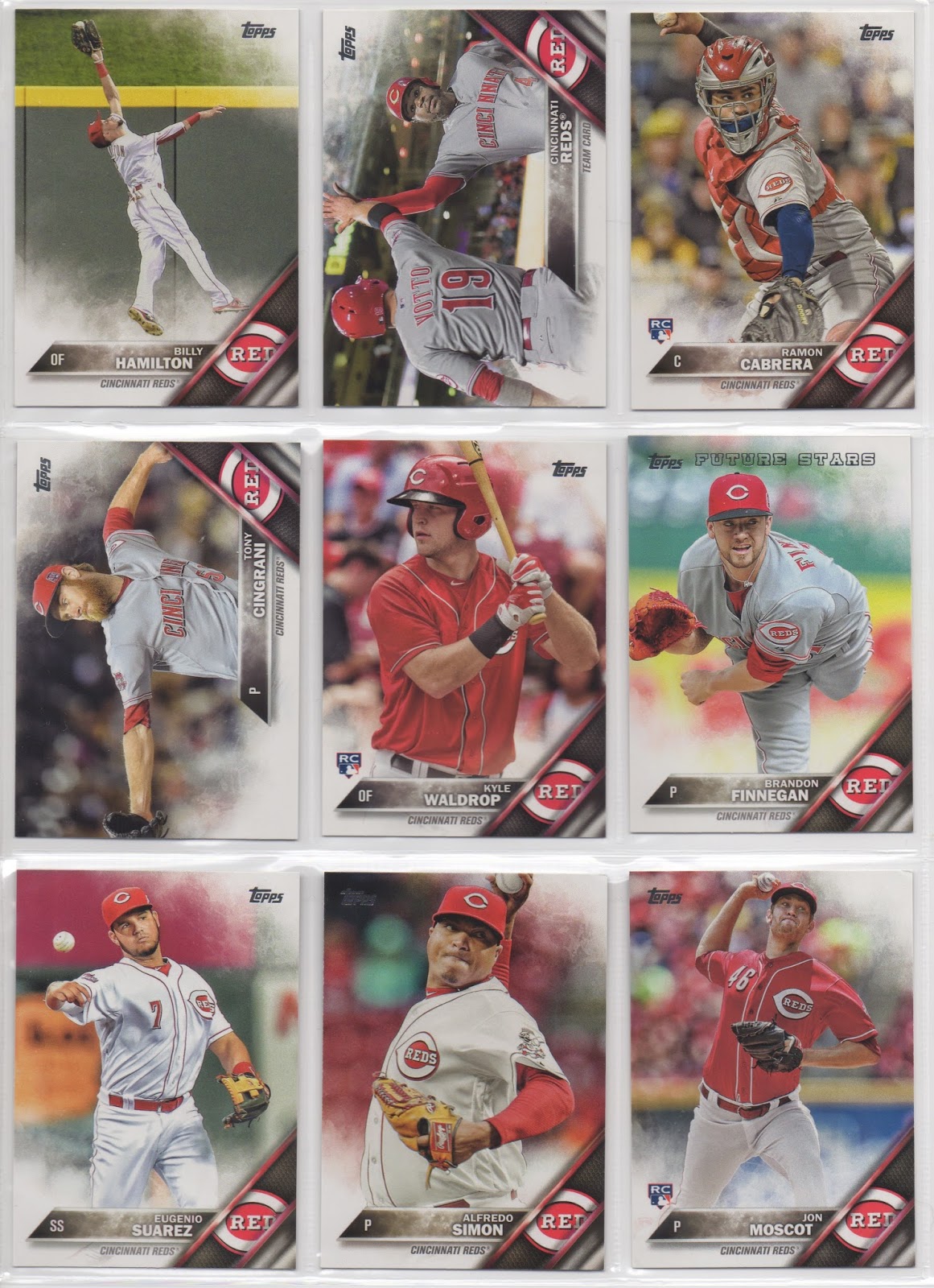 Cincinnati Reds Baseball Card Collector: 2016 Topps Cincinnati Reds ...