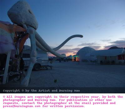 Ma'aM the Mammoth at Burning Man: Ma'aM the Mammoth @ Burning Man