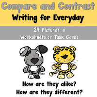 Thanksgiving Compare and Contrast Freebie | Teacher's Take-Out