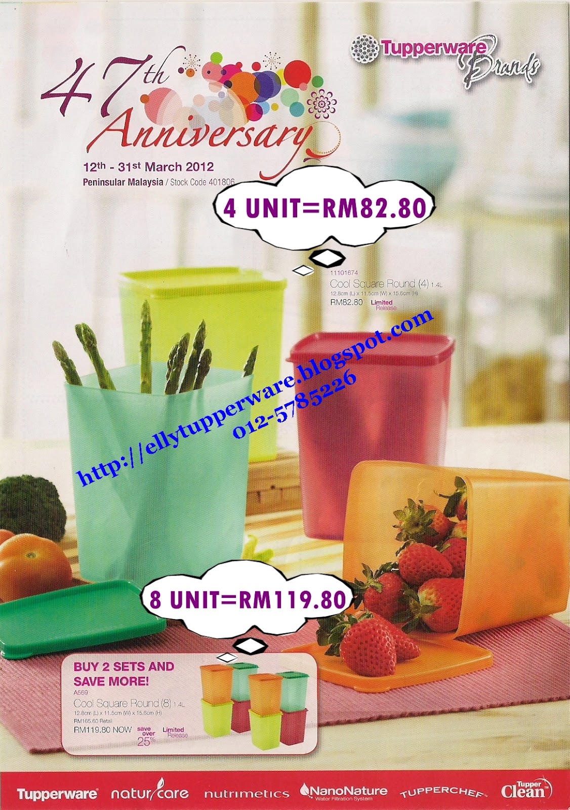 elly's tupperware brands: 47th Anniversary Tupperware Brands (12th ...