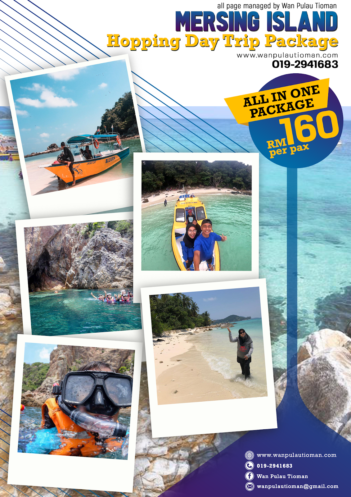 Mersing Island Hopping Day Trip Package 2020 - Kepulauan Mersing, Johor