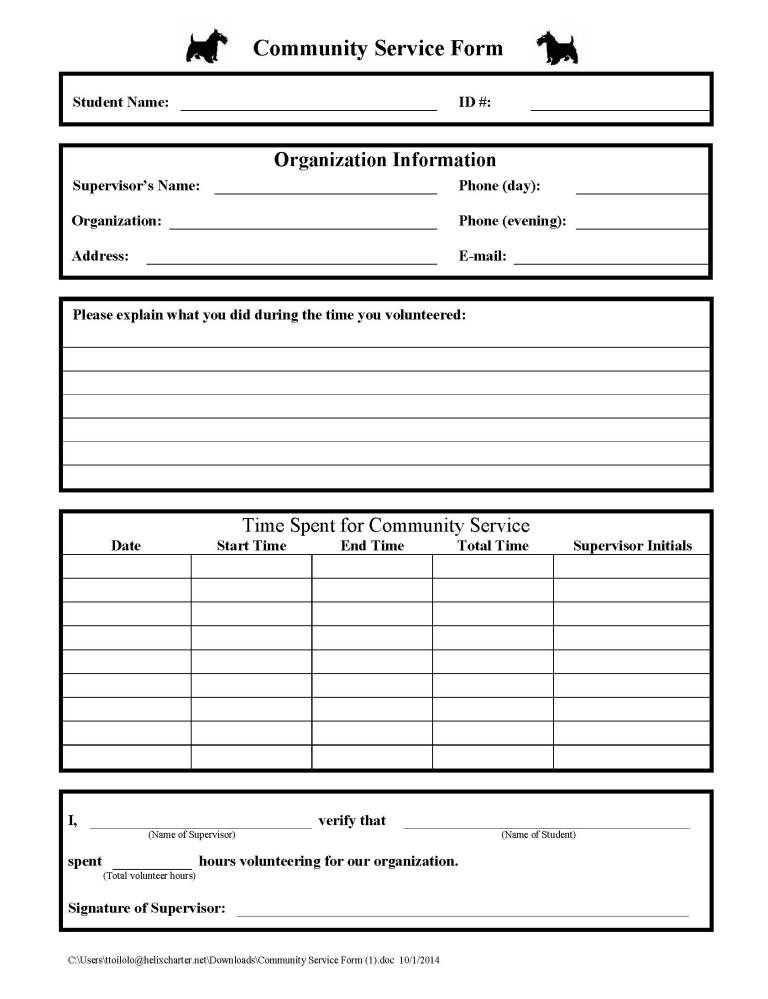 Service Form Template Excel - Invoice Template