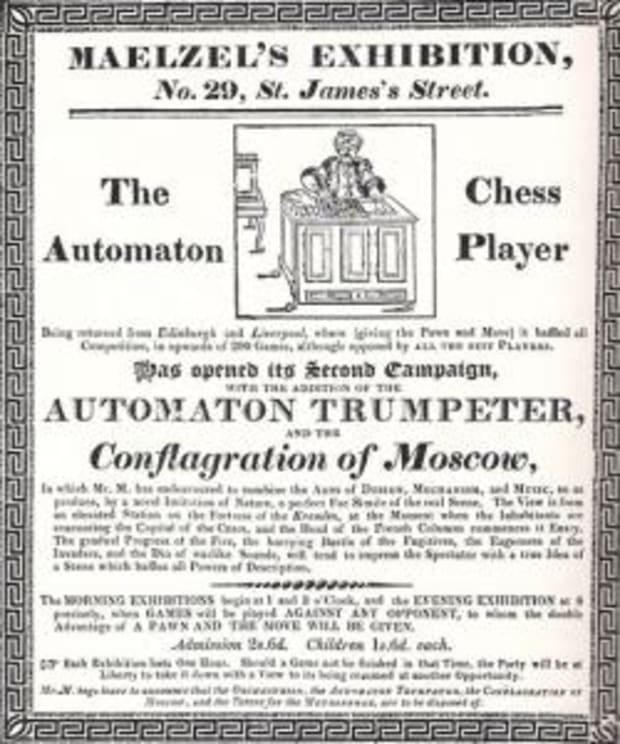 The History of Chess : Automated Chess Machine
