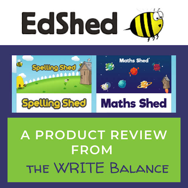 the WRITE Balance: Spelling Shed & Math Shed: An EdShed Review