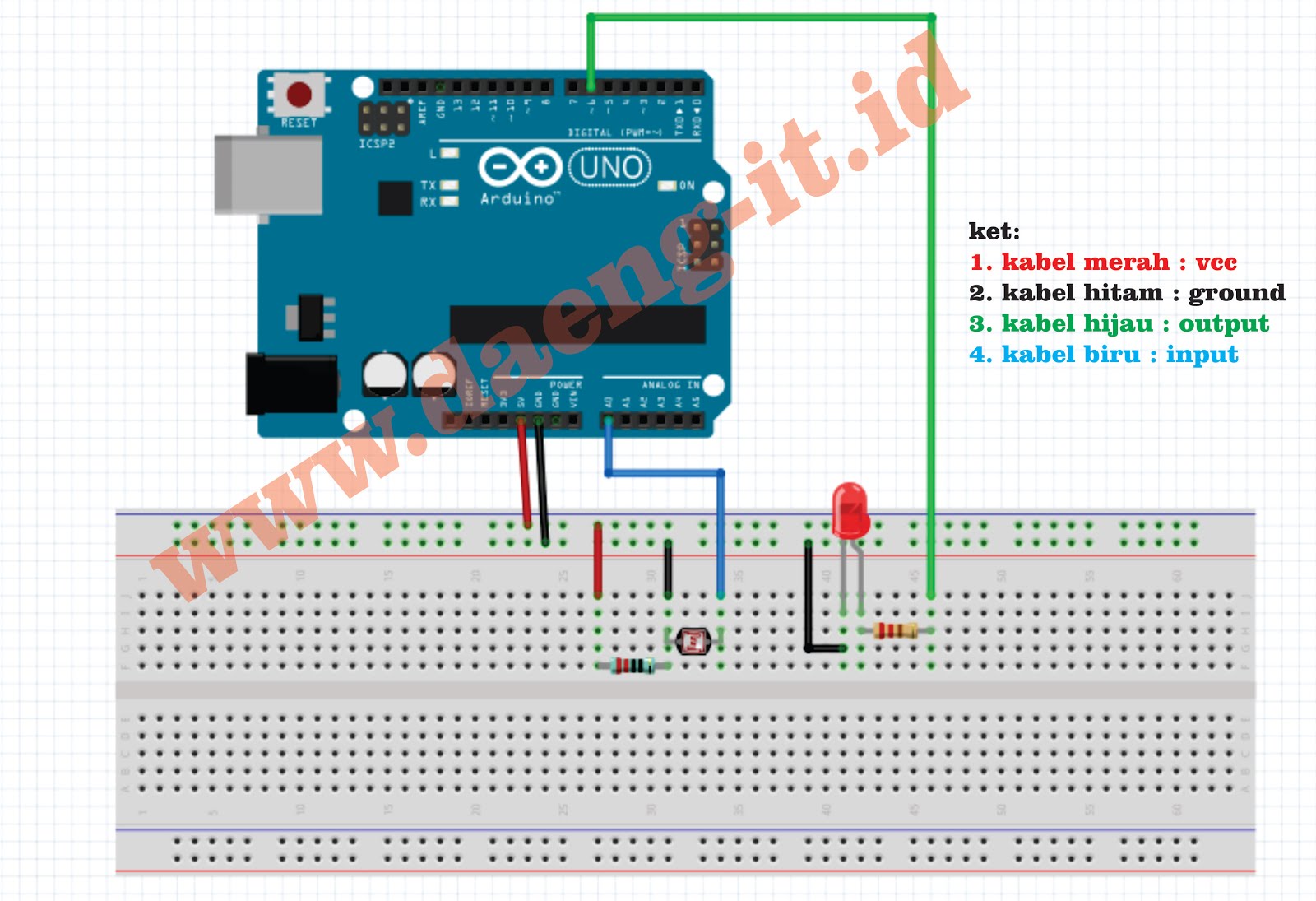 ARDUINO PROJECT - Saklar Otomatis Menggunakan Arduino - Daeng IT