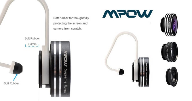 MPOW 3 in 1 Lens kit for your photography needs