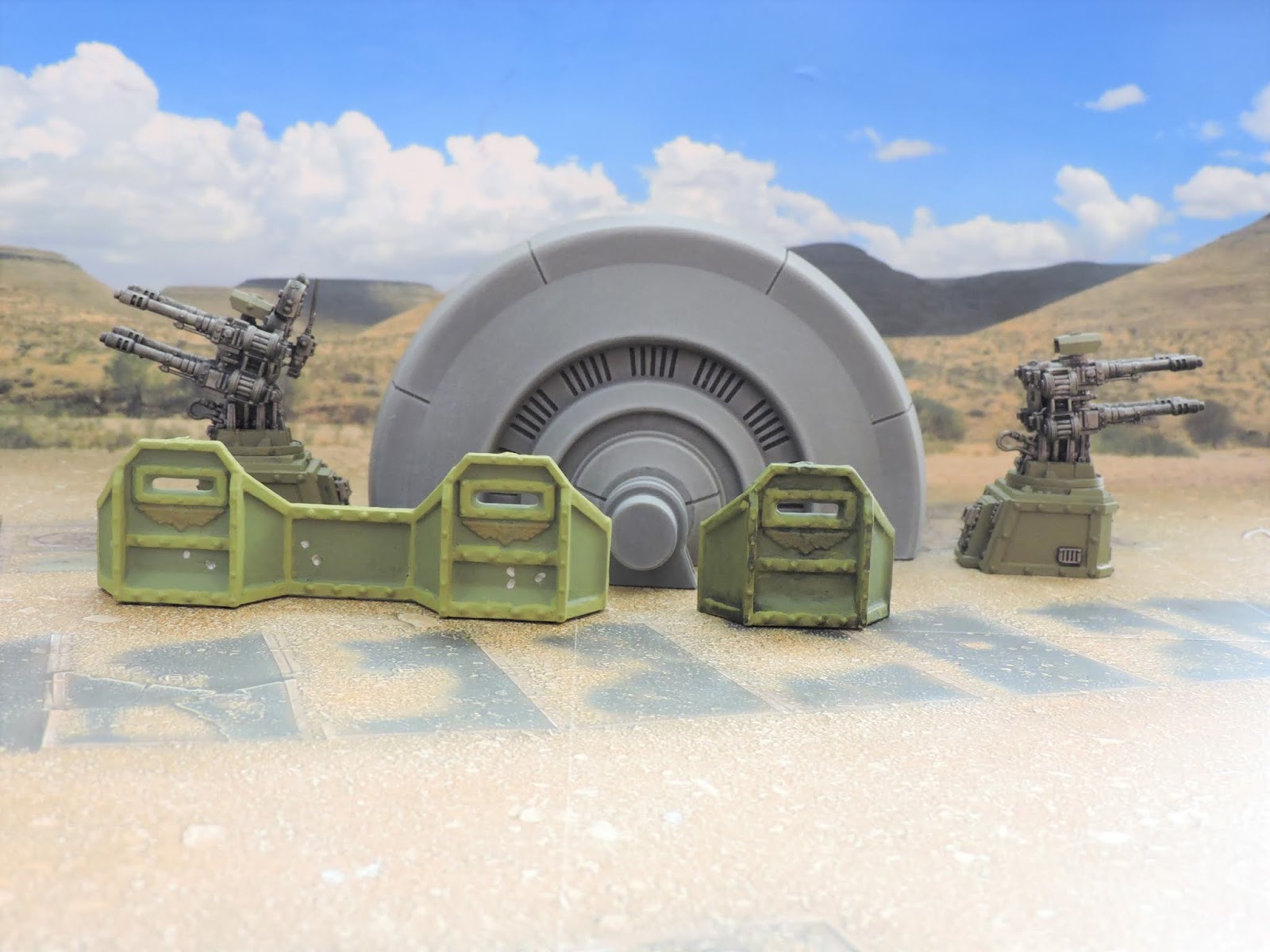 Stern Rake Studio: Pass in Review: Sci-Fi Power Generator and Barricades