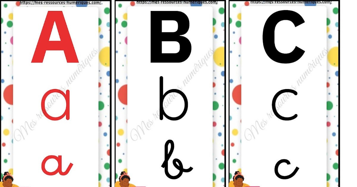 Affichage alphabet GS