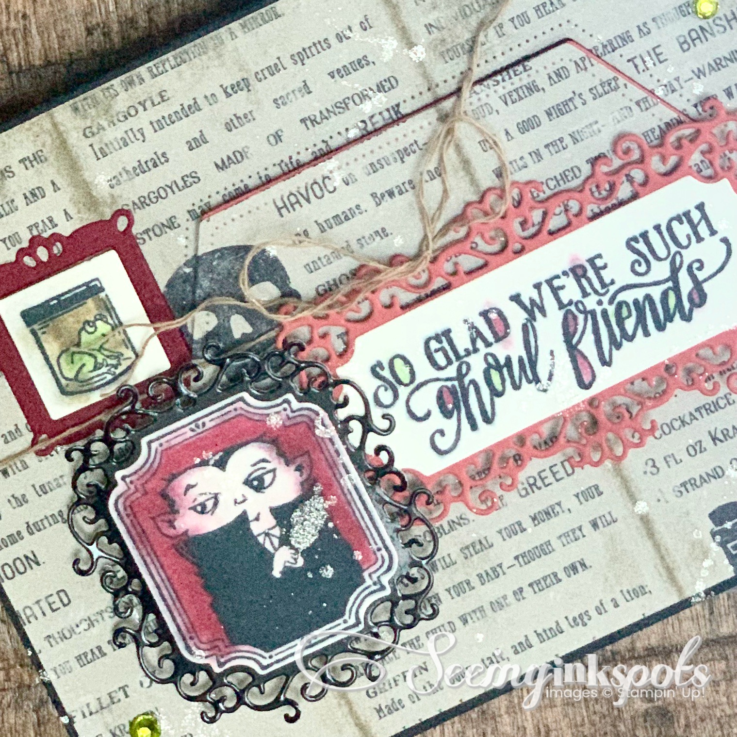 Seeing Ink Spots: Gettin' Sketchy for Hand Stamped Sentiments